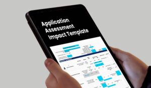 Application Assessment/Impact Template - Catalyst Connection